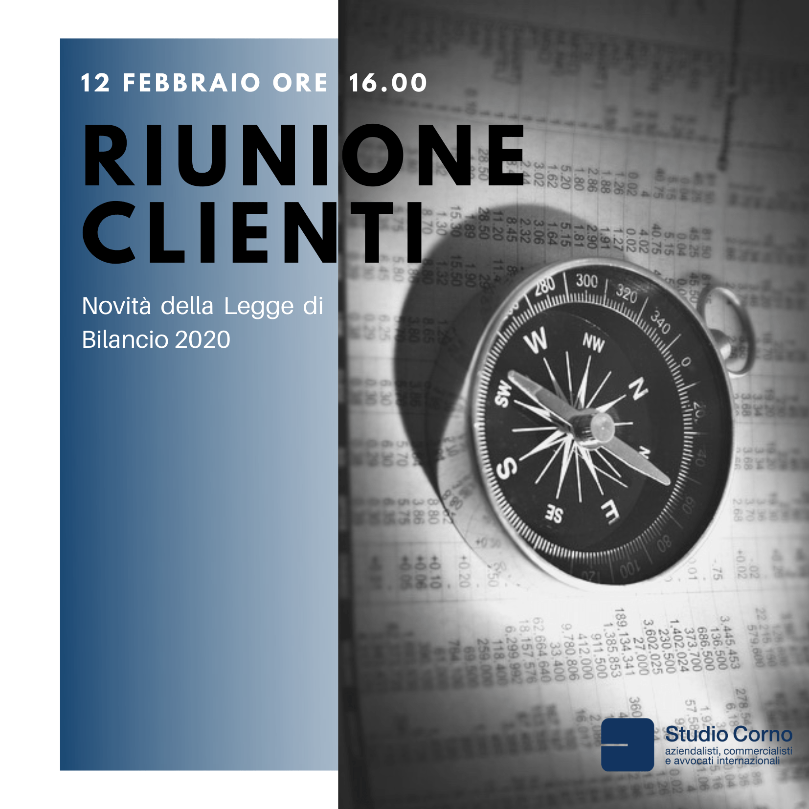 Riunione clienti 2020 | Studio Corno – Gruppo Studitalia Srl